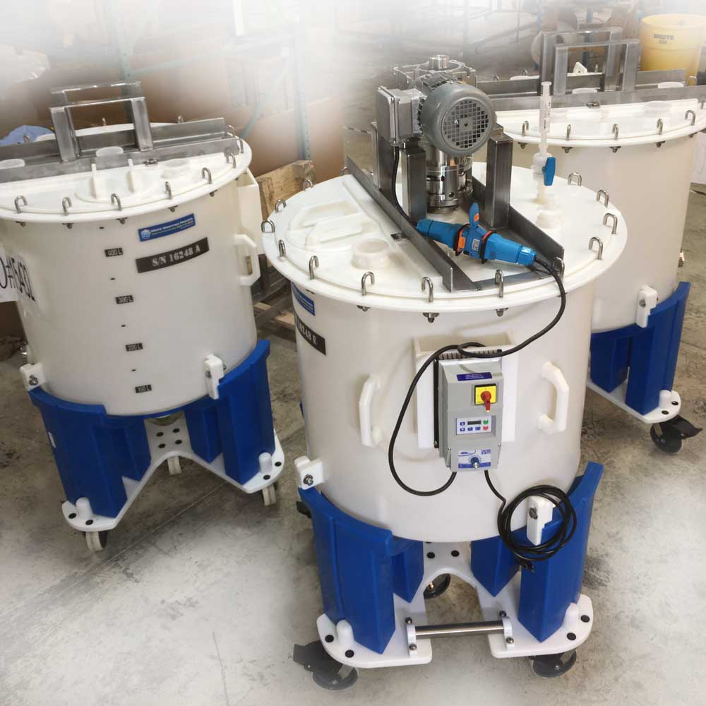 Open Top Plastic Tank - WMProcess